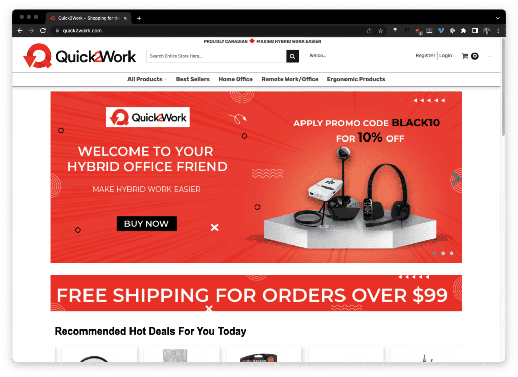 eCommerce Case Study: Quick2Work - Britec Computer Systems
