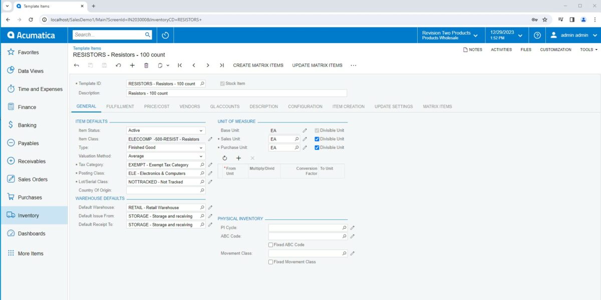 Inventory & Distribution Management System - Britec Computer Systems